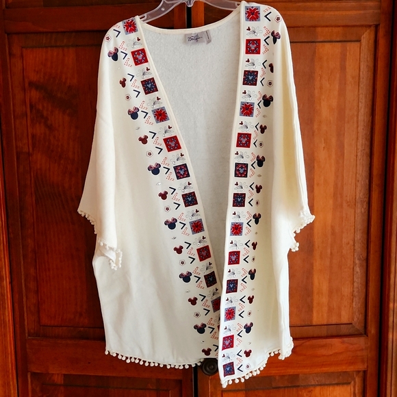 Disney | Sweaters | Disney Boutique Minnie Mouse Open Cardigan | Poshmark